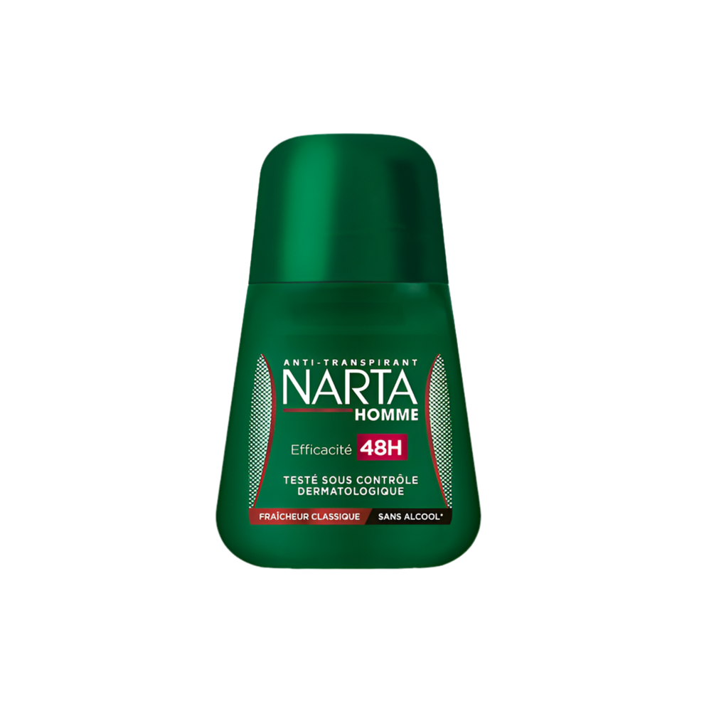 Narta Homme Fraîcheur Classique Roll-on Deodorant For Men 48H - 50 ML ...