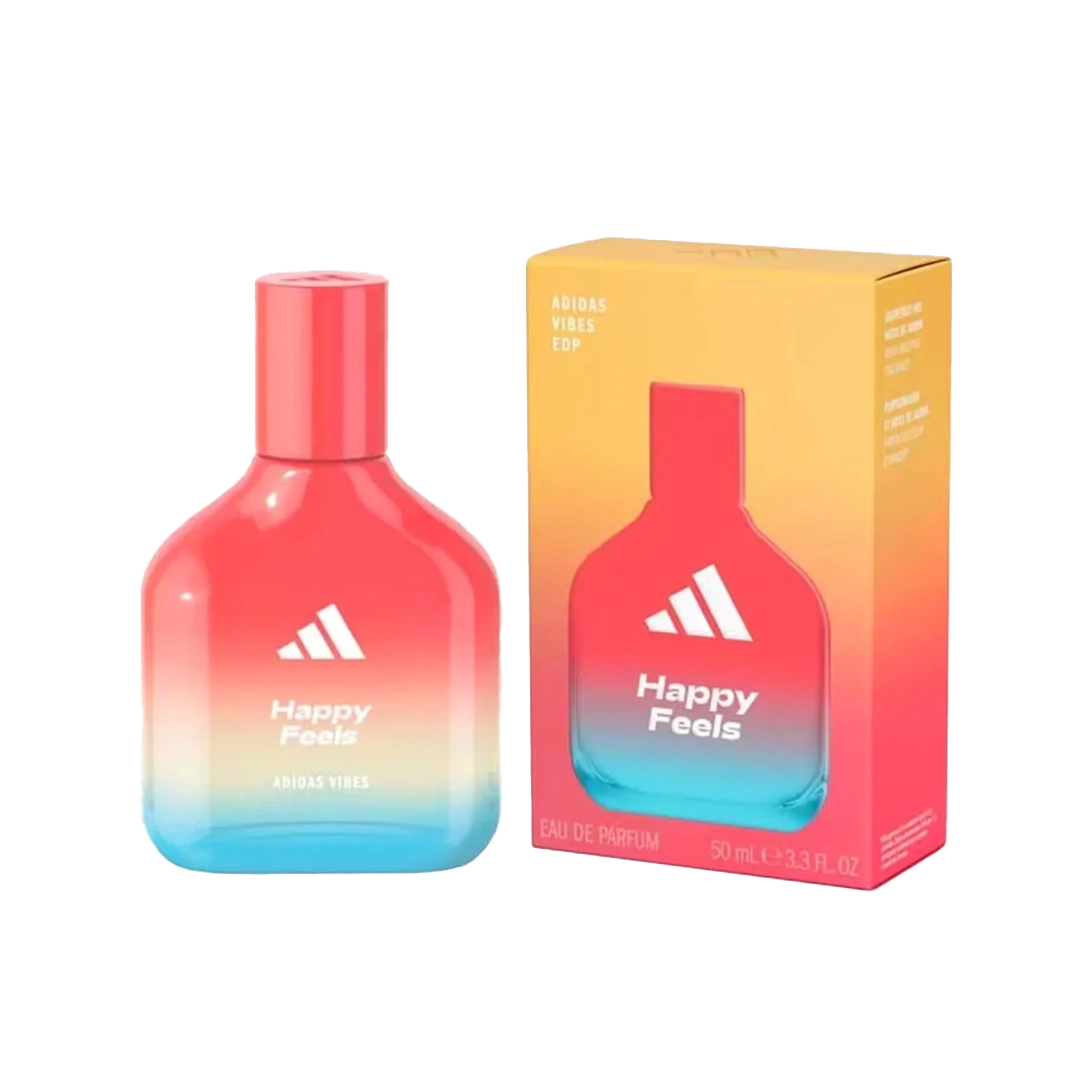 Adidas Vibes Happy Feels - Eau De Parfum Pour Femme - 100ml – MENKELCHI