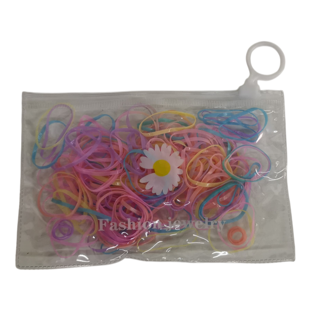 Colorful Hair Rubber Bands - 3 Styles – MENKELCHI