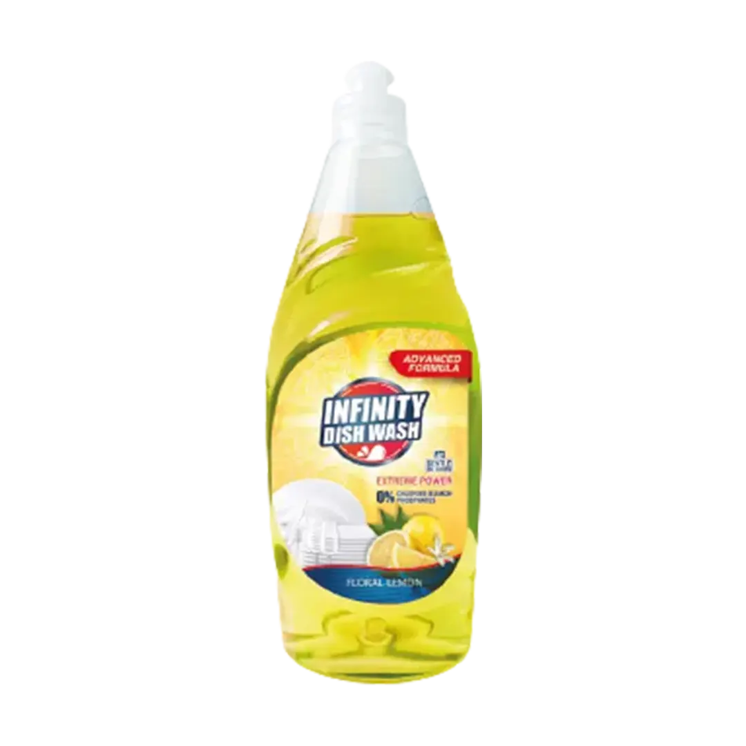 Infinity Liquid Dish Wash Soap Floral Lemon - 650ml – MENKELCHI