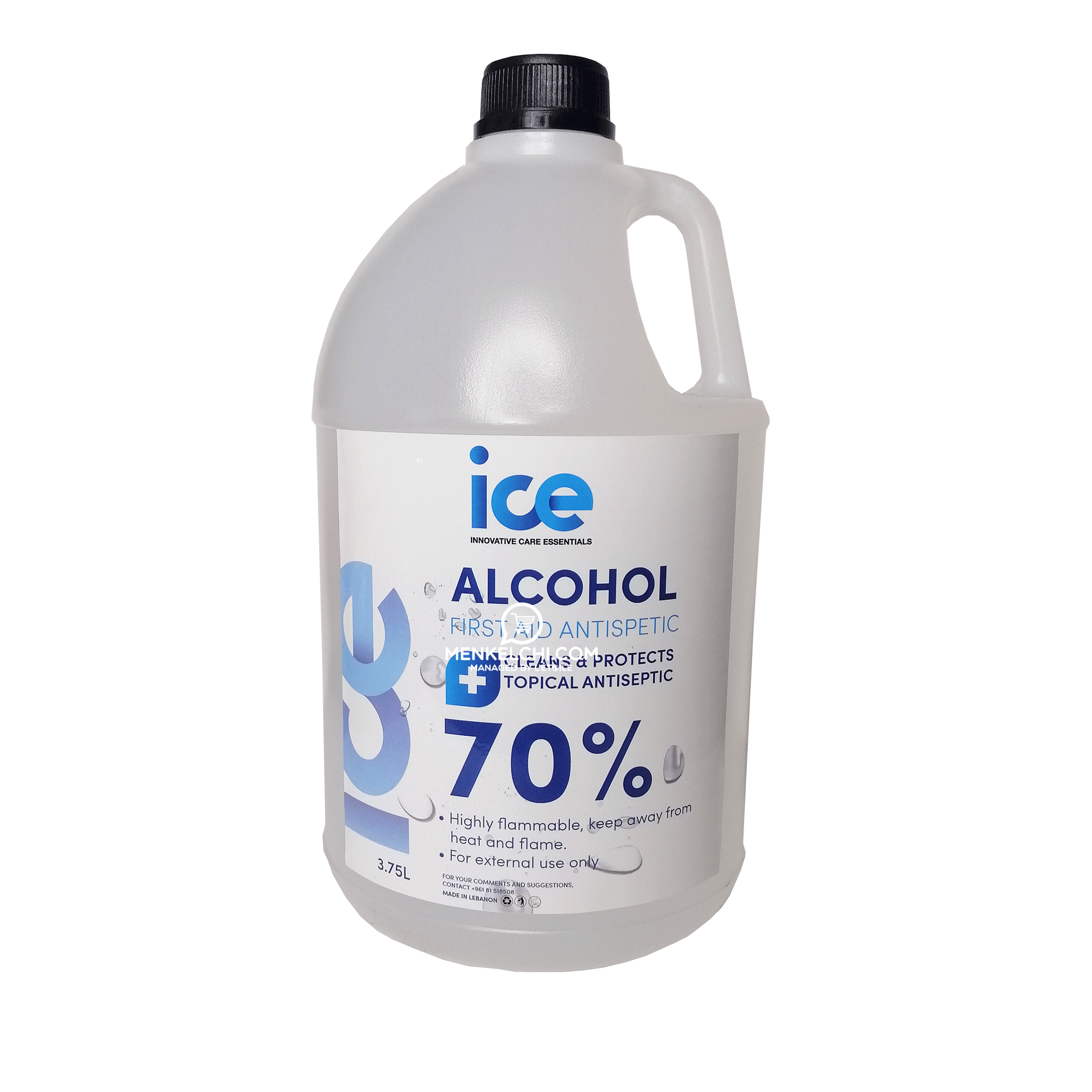 Ice First Aid 70% Alcohol Solution – 3.75L Antiseptic & Disinfectant ...