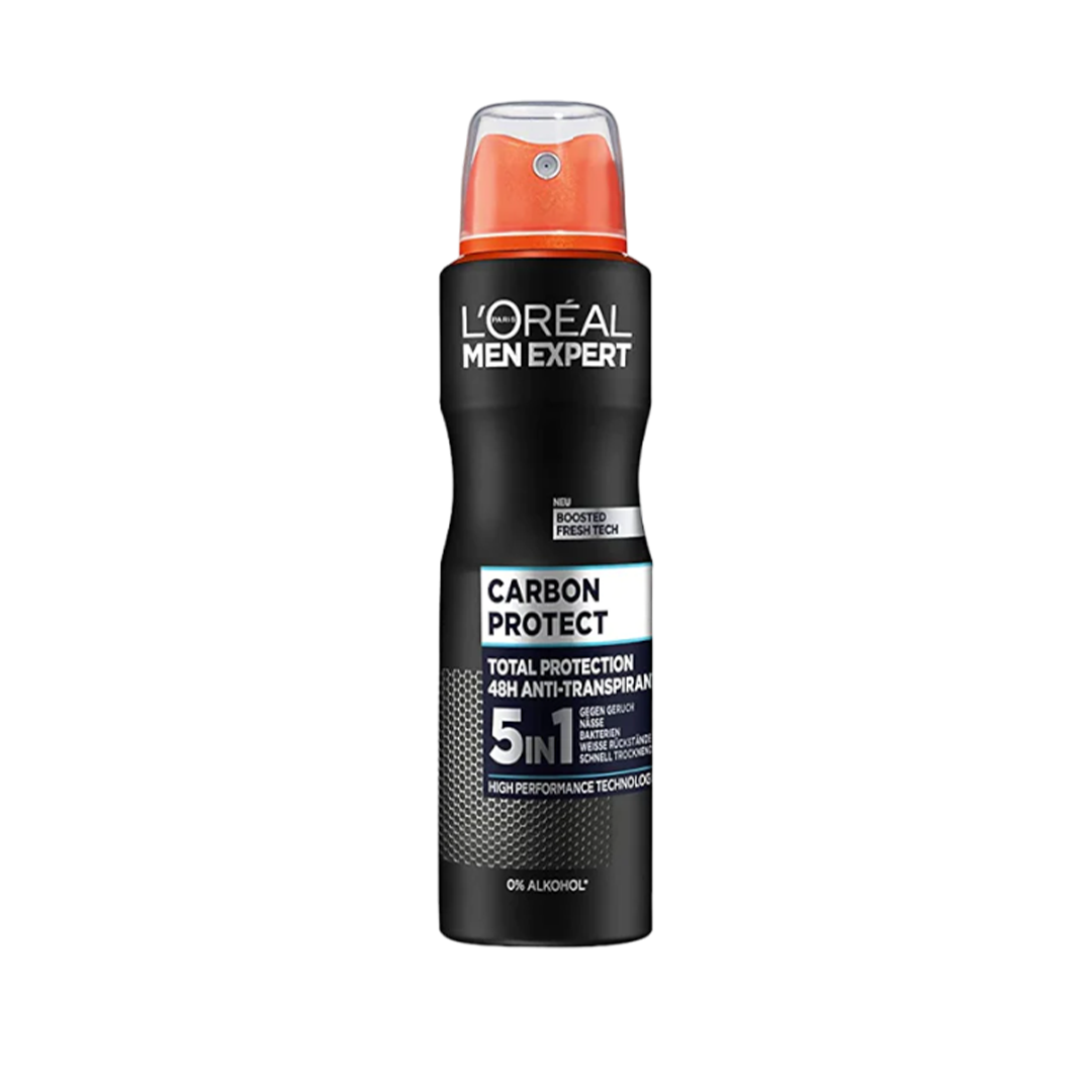 L'Oréal Men Expert Carbon Protect 5 in 1 Spray Deodorant - 150ml ...