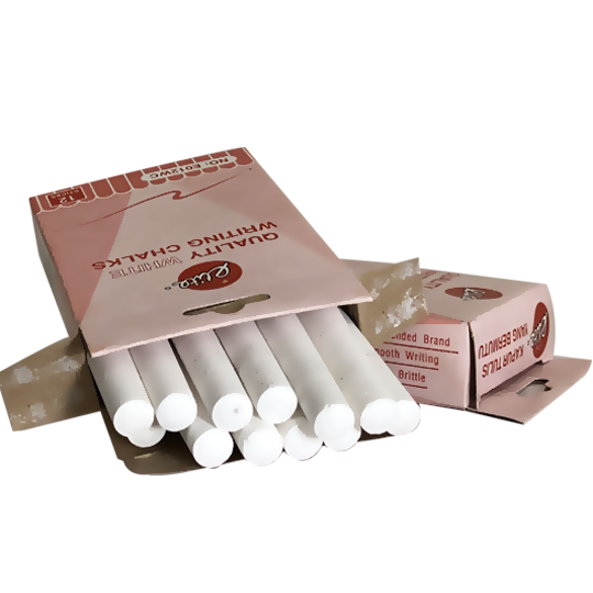 Elite Quality White Writing Chalks - 12Pcs – MENKELCHI